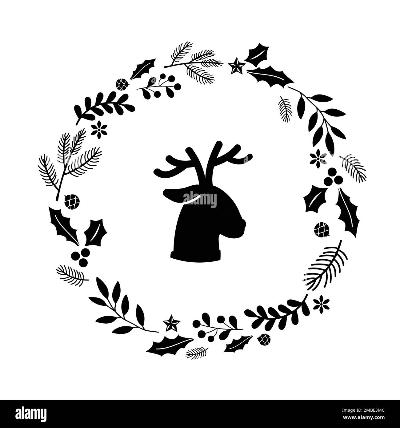 set of chrismast icon for your design Stock Vector Image & Art - Alamy