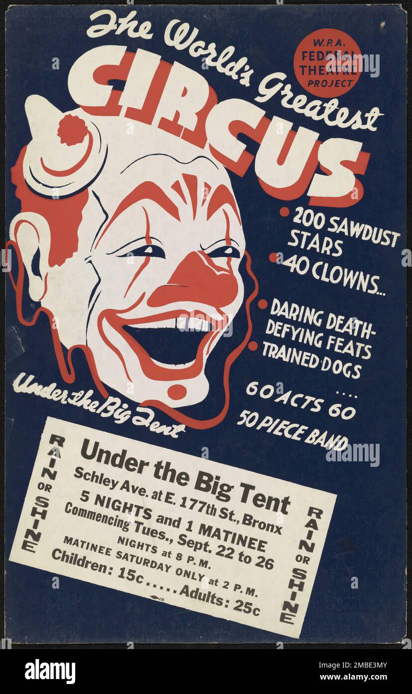 1930s vintage clown hi-res stock photography and images - Alamy