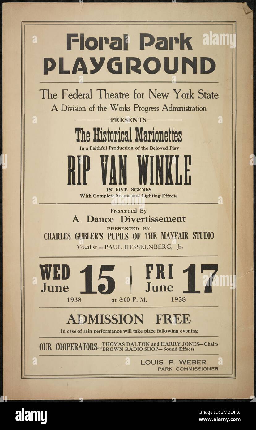 1938 works progress administration park project hi-res stock ...