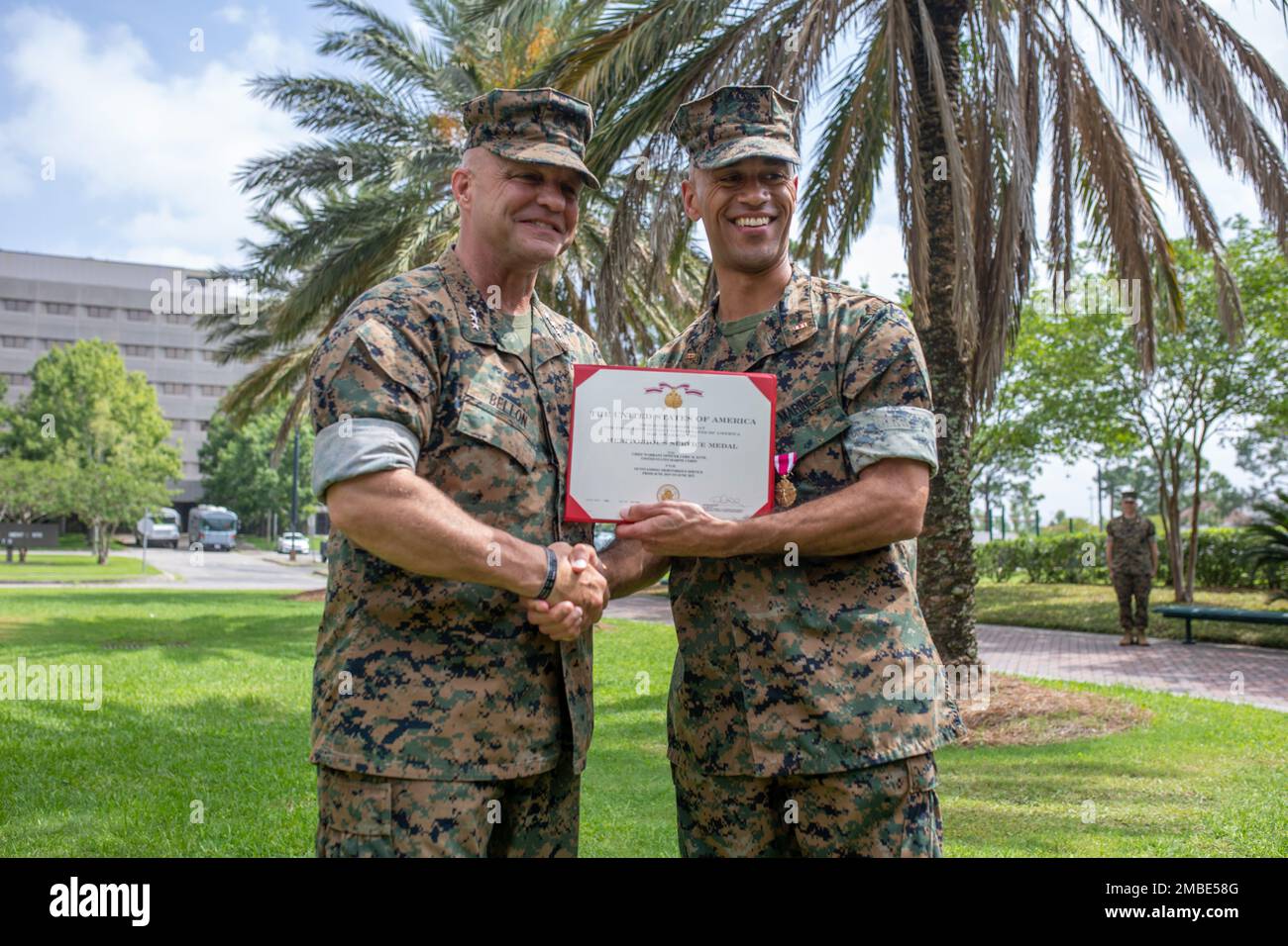 U S Marine Corps Lt Gen David G Bellon Commander Of Marine Forces