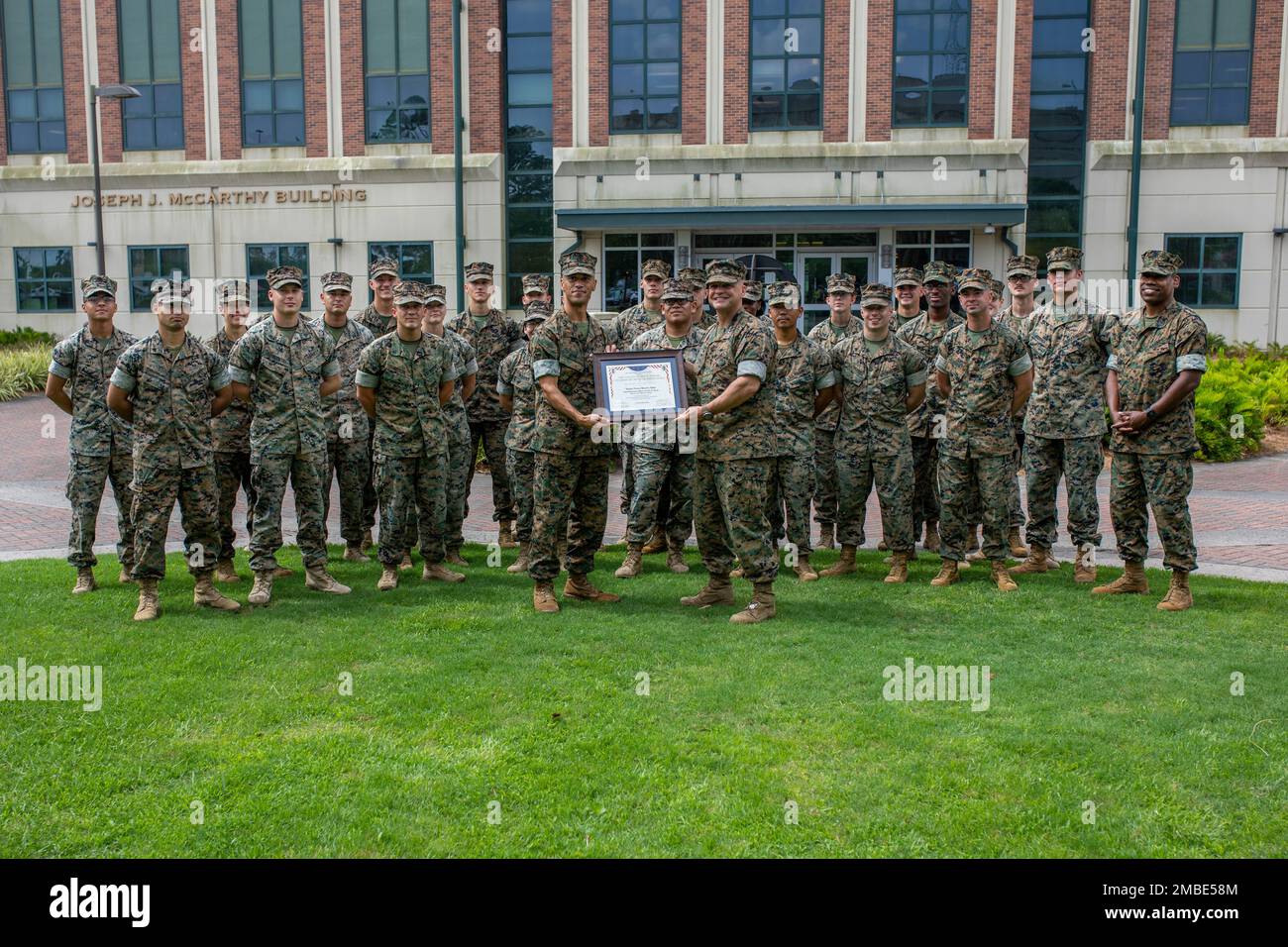 U S Marine Corps Chief Warrant Officer Eric Kyne Officer In Charge Of