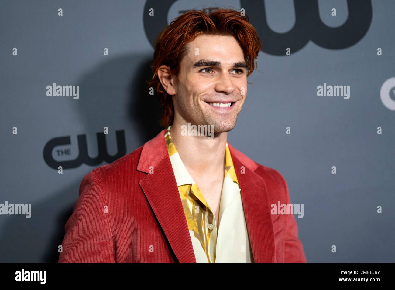 KJ Apa attends The CW Network 2022 Upfront at New York City Center on ...