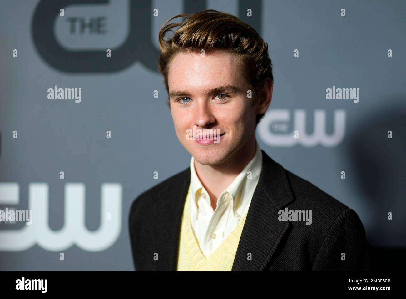 Oscar Morgan attends The CW Network 2022 Upfront at New York City ...