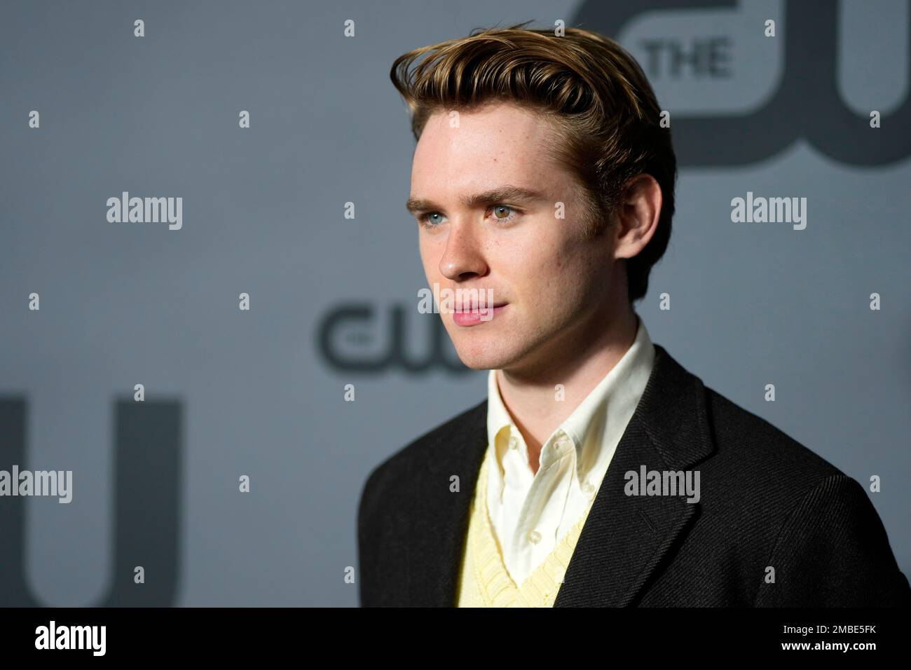 Oscar Morgan attends The CW Network 2022 Upfront at New York City ...
