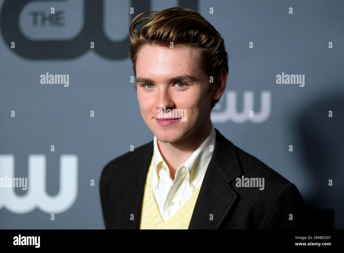 Oscar Morgan attends The CW Network 2022 Upfront at New York City ...