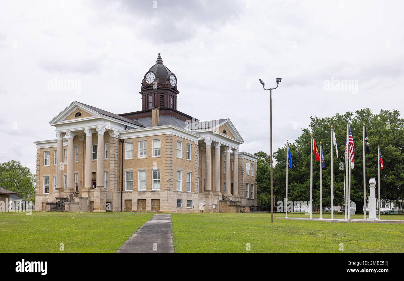 Ocilla, Georgia, USA - April 17, 2022: The Irwin County Courthouse ...