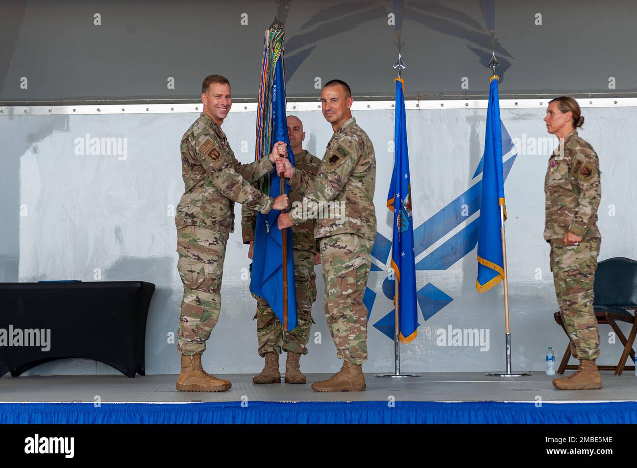 U.S. Air Force Col. Tim Hood, 93d Air Ground Operations Wing commander ...
