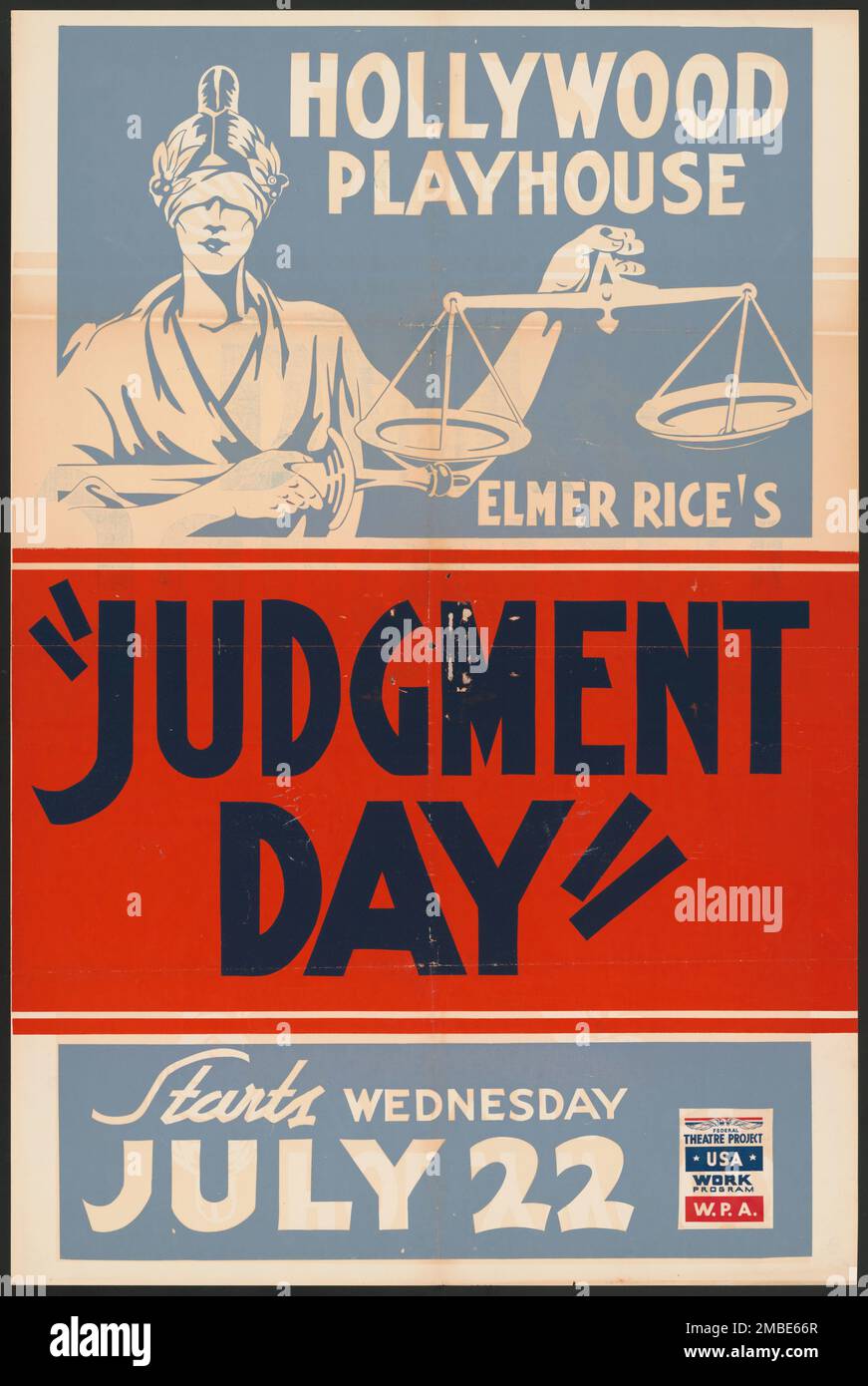Judgment Day, Los Angeles, [193-]. 'Hollywood Playhouse - Elmer Rice's ...