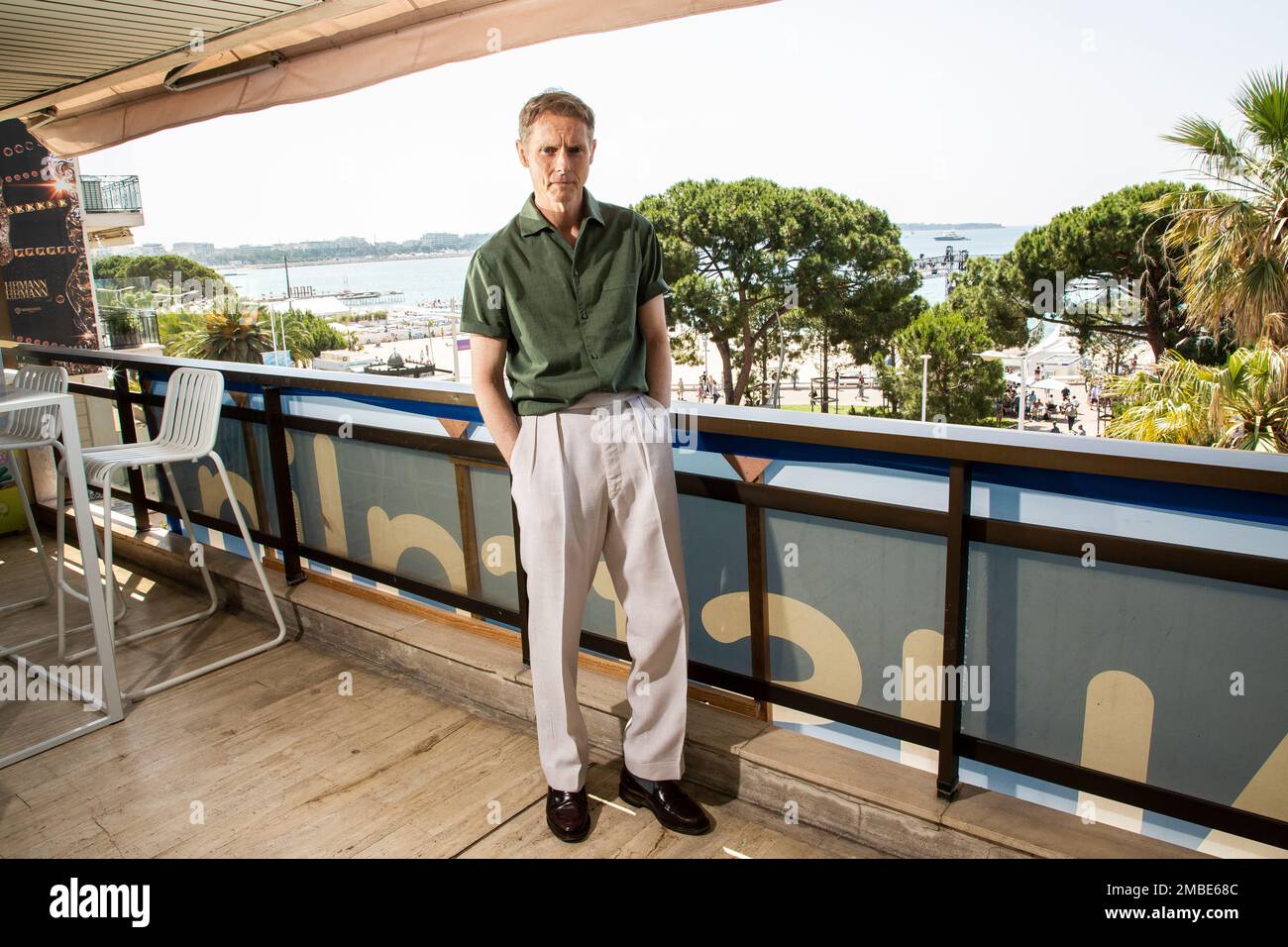 Sean Harris poses for portrait photographs for the film ''The Stranger ...