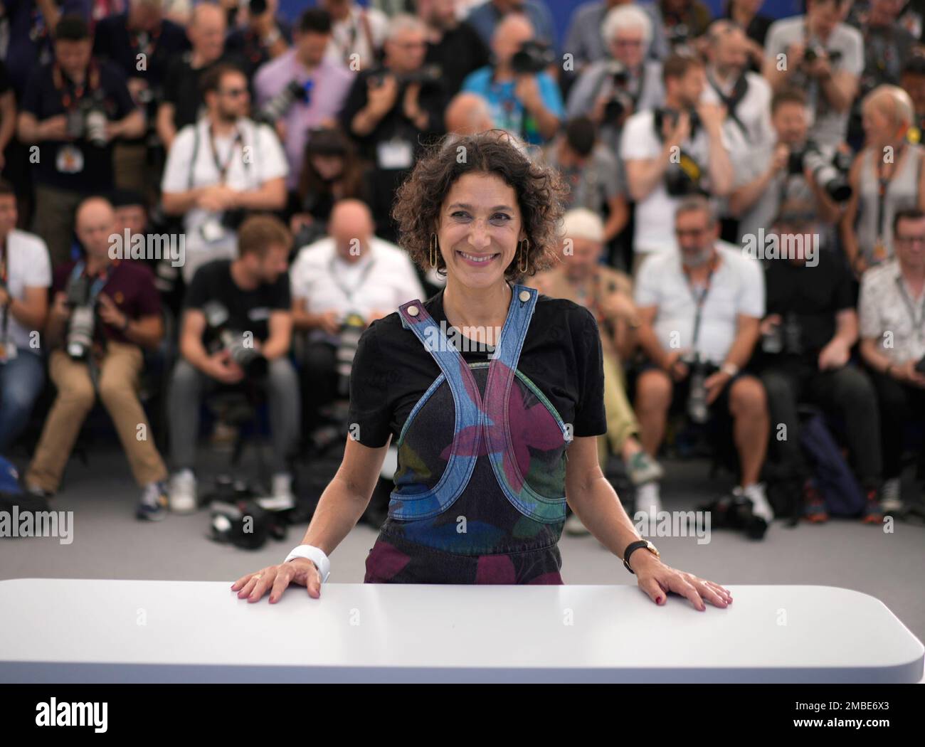Director Emily Atef poses for photographers at the photo call for the ...