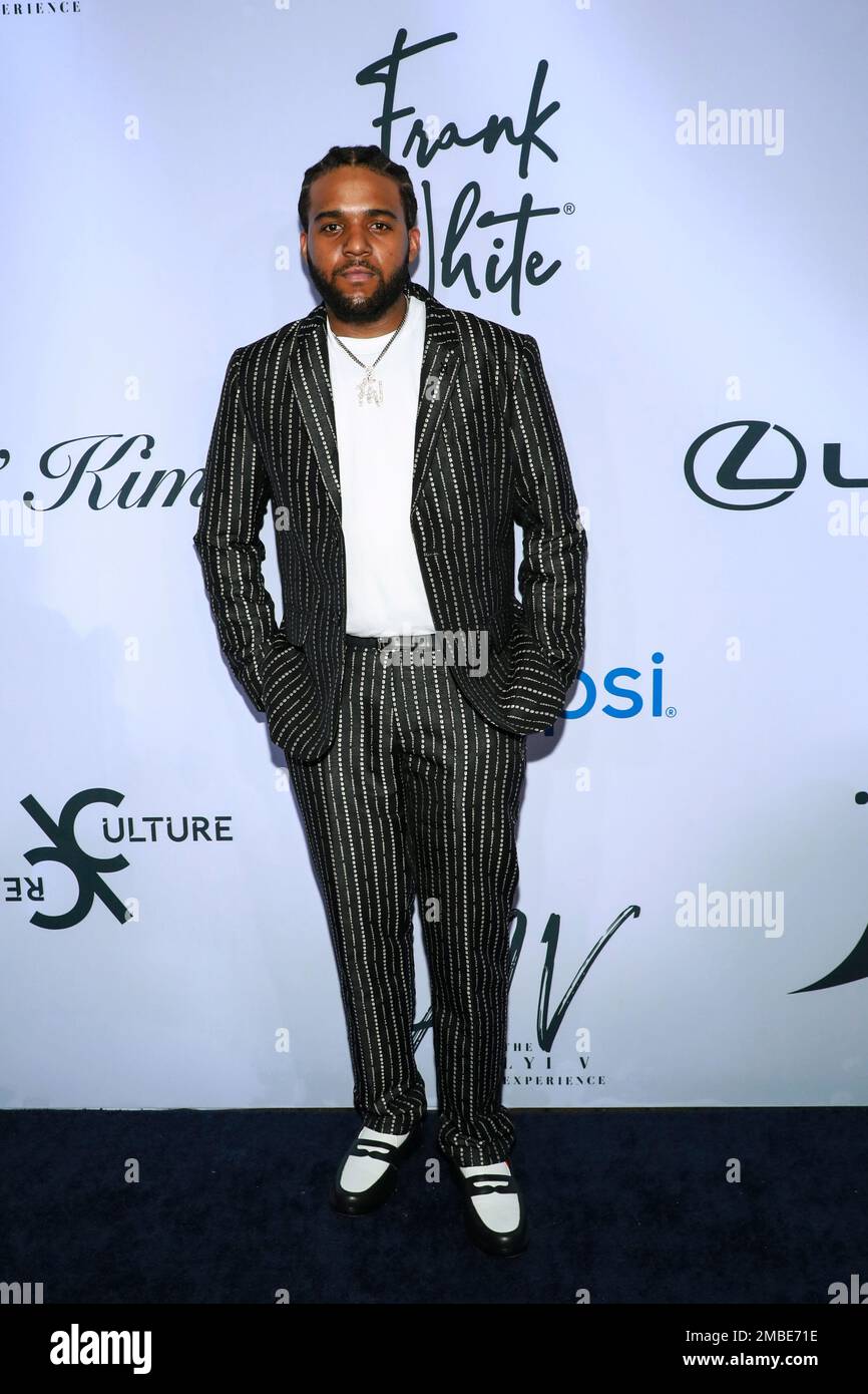 CJ Wallace attends The Notorious B.I.G.'s 50th birthday dinner at ...
