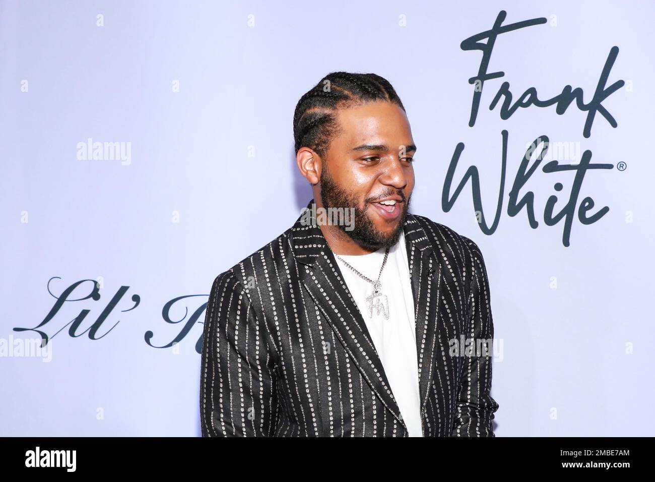 CJ Wallace attends The Notorious B.I.G.'s 50th birthday gala dinner at ...