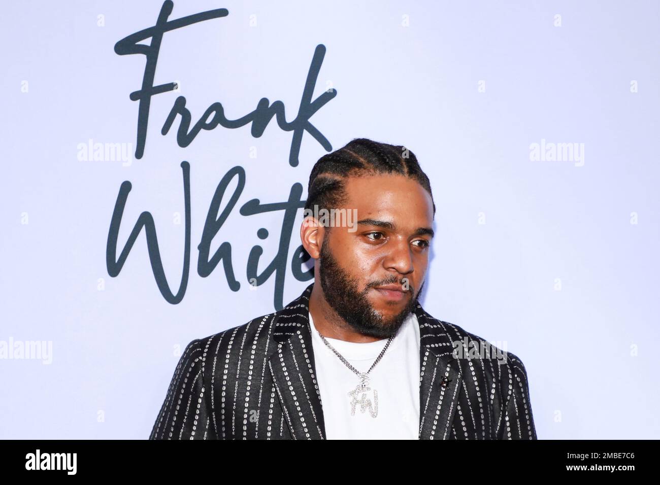 CJ Wallace attends The Notorious B.I.G.'s 50th birthday gala dinner at ...