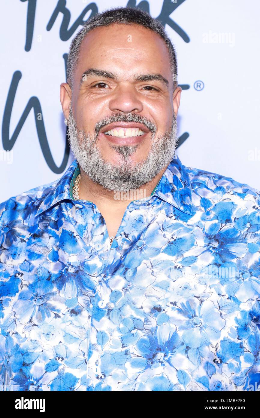 Ephram Lopez attends The Notorious B.I.G.'s 50th birthday gala dinner ...