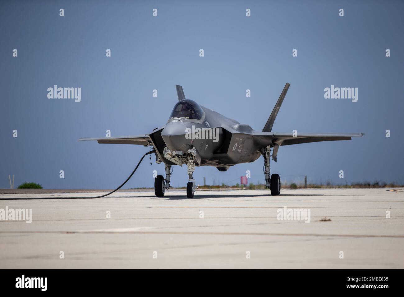 A U.S. Air Force F-35A Lightning II with 422nd Test and Evaluation ...