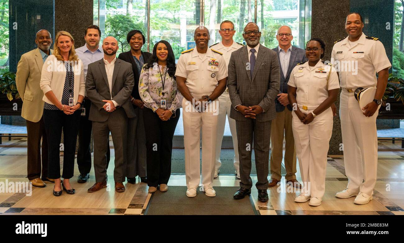 Members of Navy Recruiting Command, Navy Office of Community Outreach ...