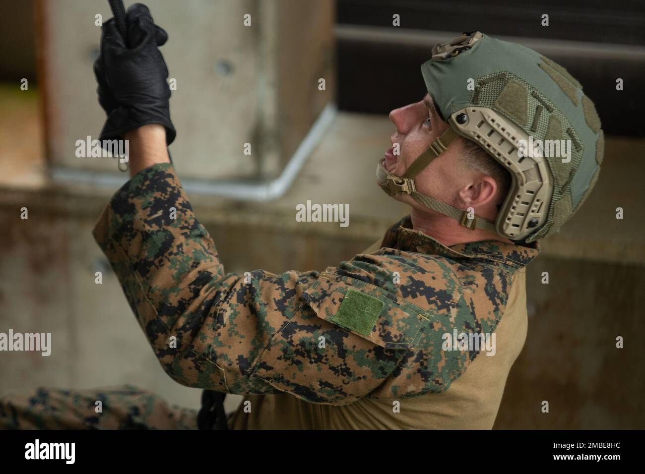 U.S. Marine Corps Sgt. Connor Paul, an explosive ordnance disposal ...