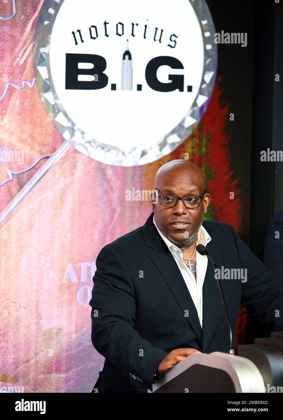 Business manager Wayne Barrow participates in an Empire State Building ...