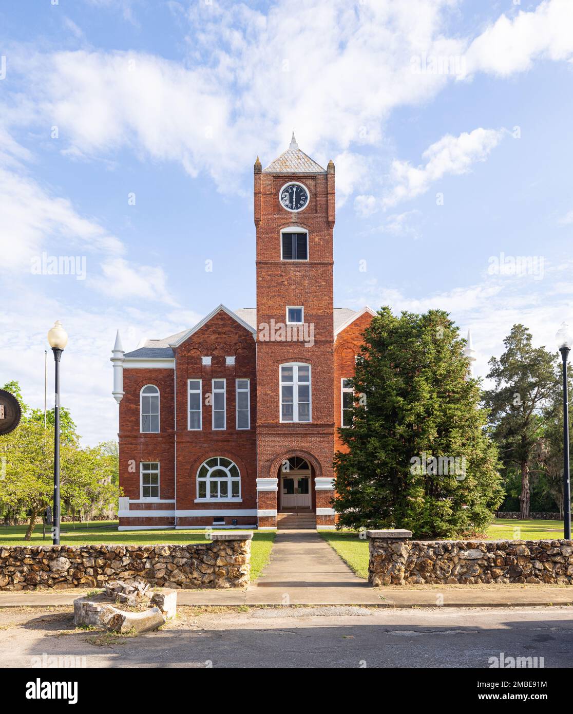 Newton, Georgia, USA - April 17, 2022: The Baker County Courthouse ...