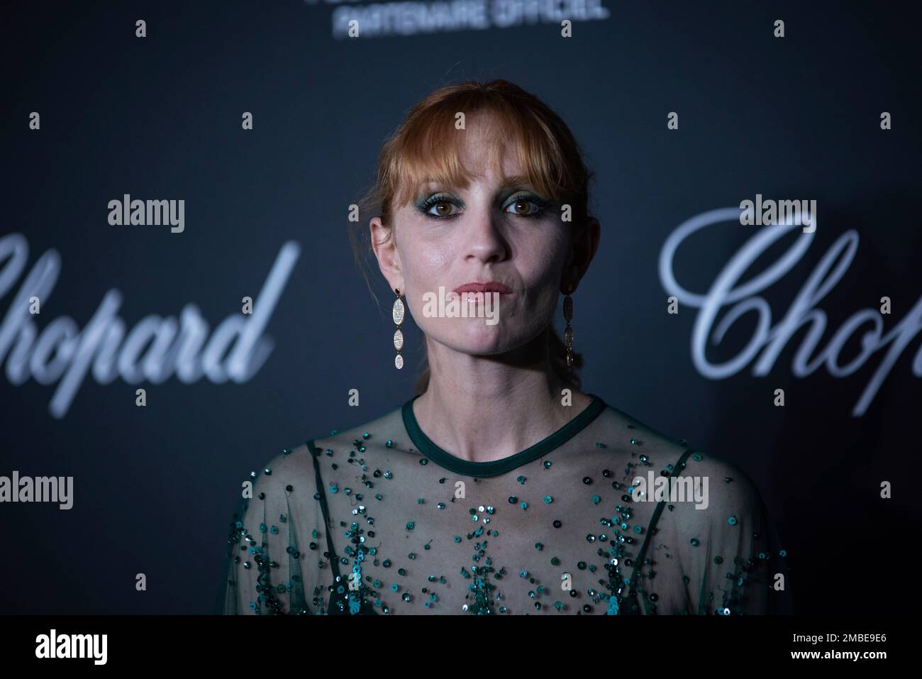 Lolita Chammah poses for photographers upon arrival at the Trophee ...