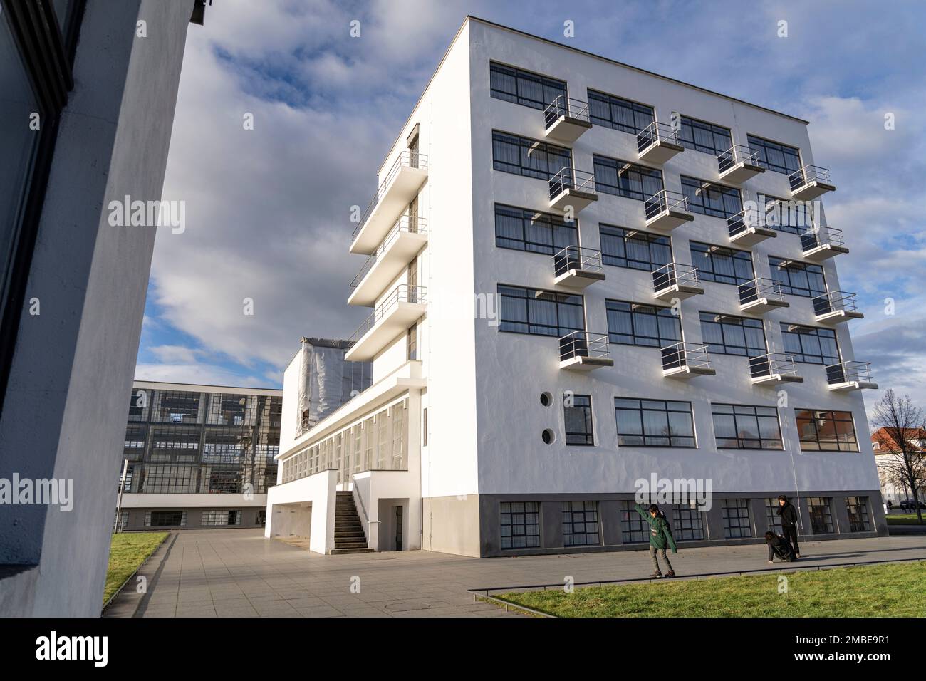 residences for students, bauhaus school, Dessau, Federal Republic of ...