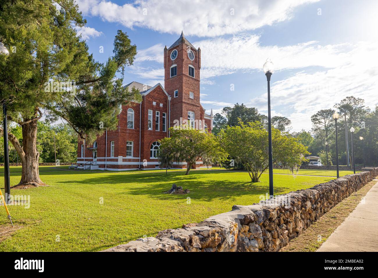 Newton, Georgia, USA - April 17, 2022: The Baker County Courthouse ...