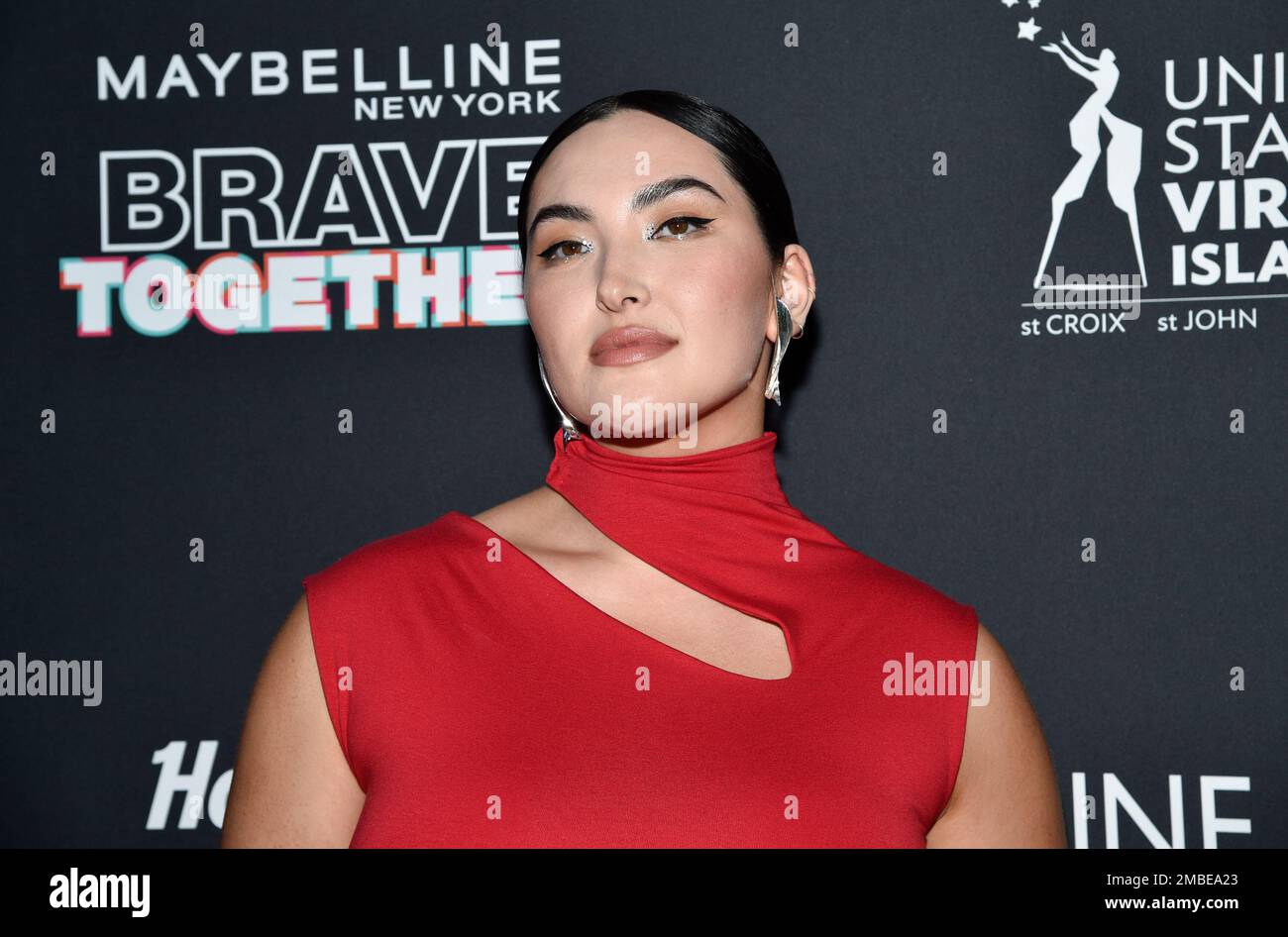 Cover model Yumi Nu attends the Sports Illustrated Swimsuit 2022 issue ...