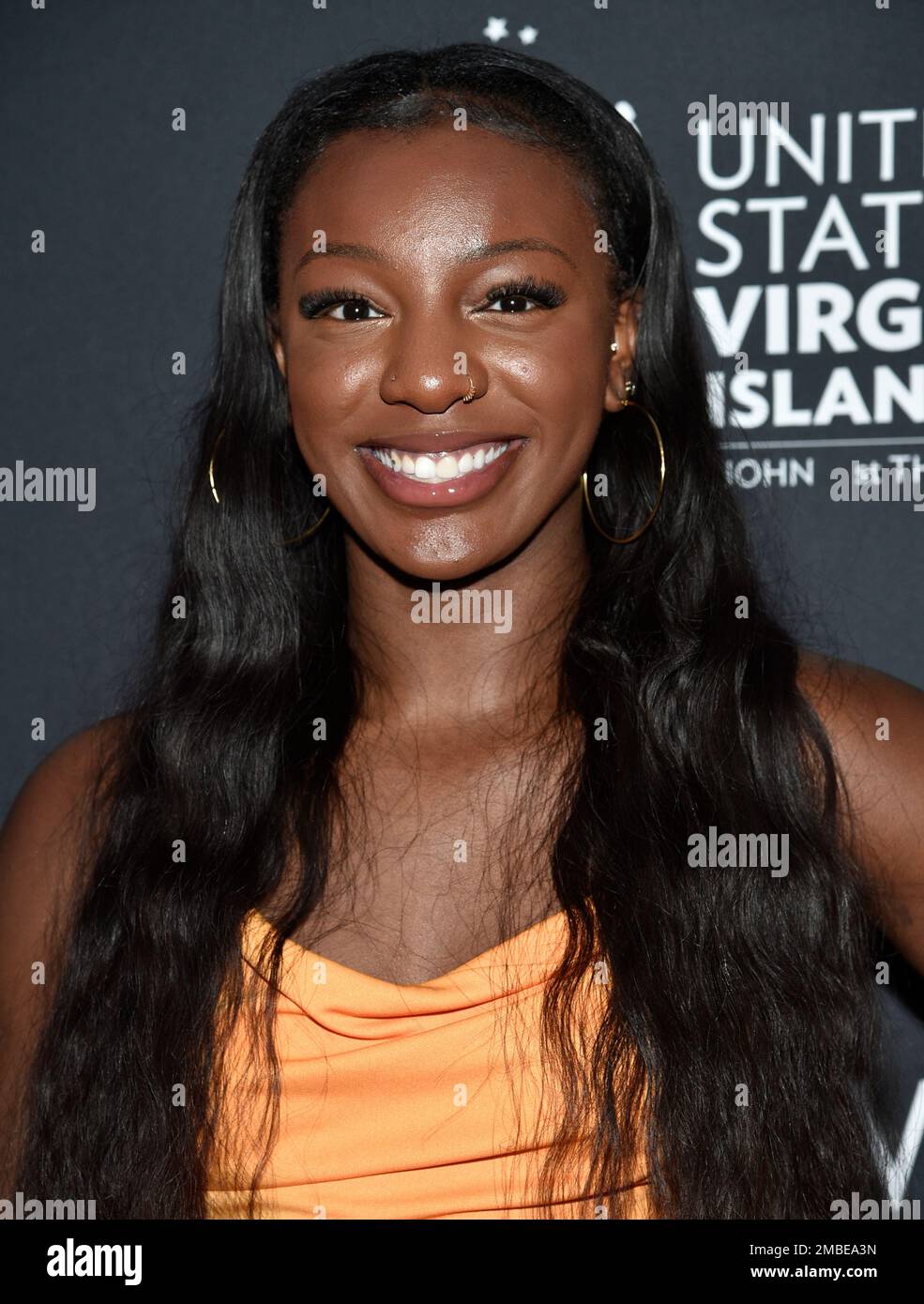 WNBA player Michaela Onyenwere attends the Sports Illustrated Swimsuit ...