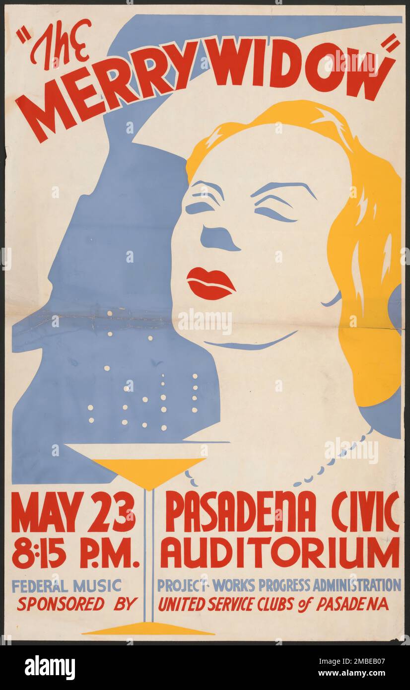 The Merry Widow, Pasadena, CA, [193-]. '"The Merry Widow"...Pasadena ...
