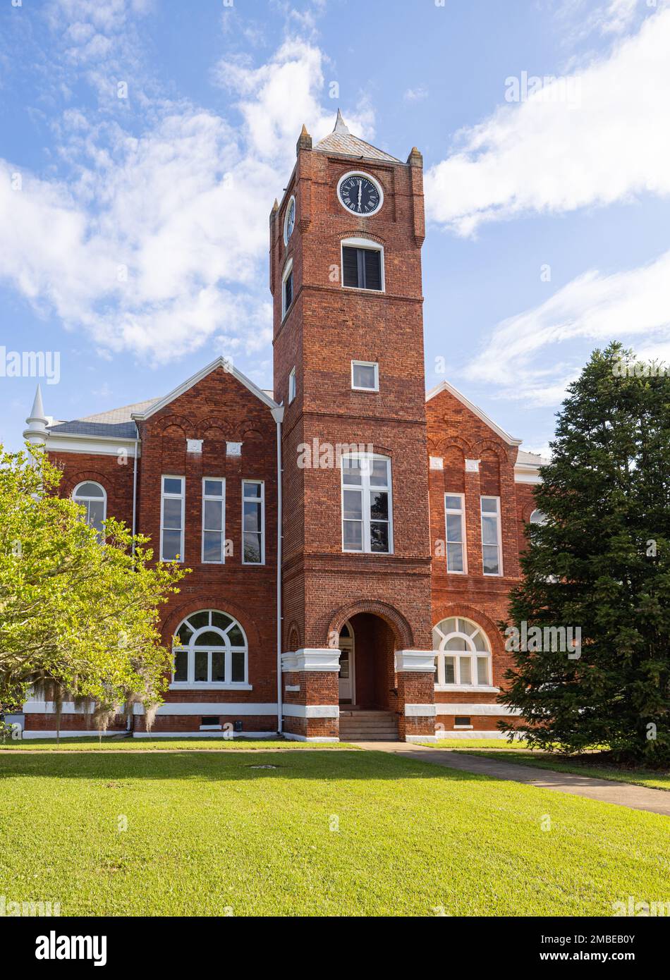 Newton, Georgia, USA - April 17, 2022: The Baker County Courthouse ...