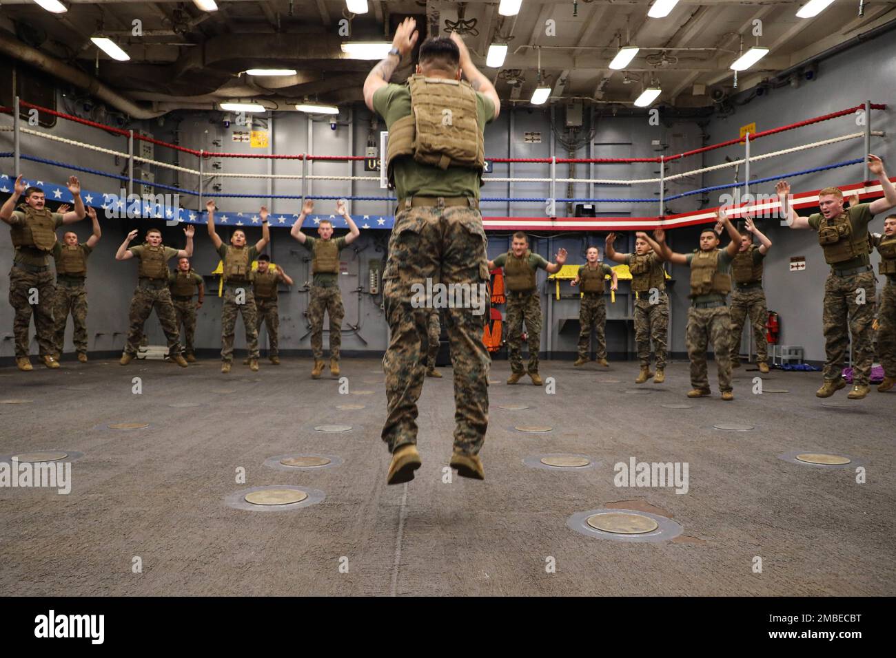 U.S. Marines with 3d Assault Amphibian Battalion, 1st Marine Division ...
