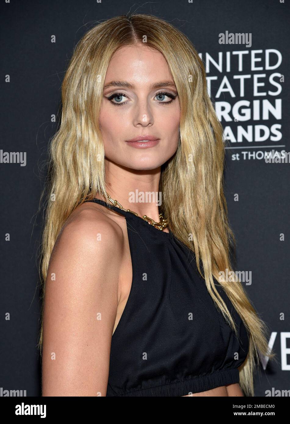 Kate Bock attends the Sports Illustrated Swimsuit 2022 issue release ...