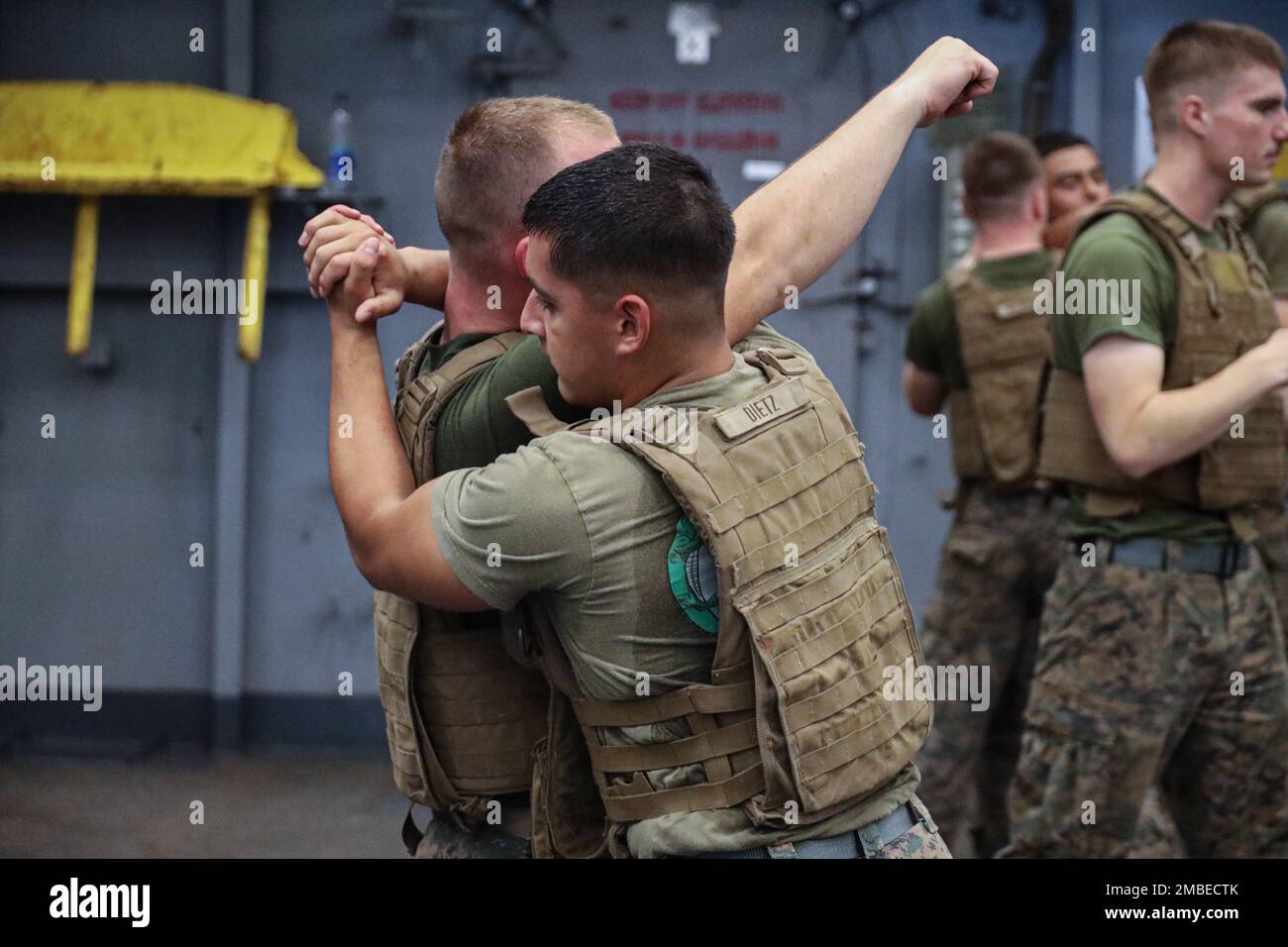 U.S. Marine Corps Lance Cpl. Michael Dietz, an amphibious assault ...