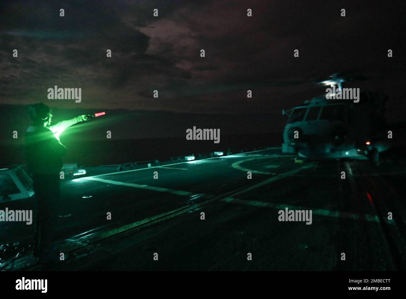 PHILIPPINE SEA (June 15, 2022) Aviation Technician Airman Holden ...