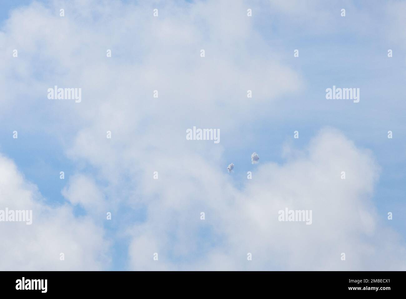 Two PAC-2 Patriot interceptor missiles successfully destroyed a Kratos ...