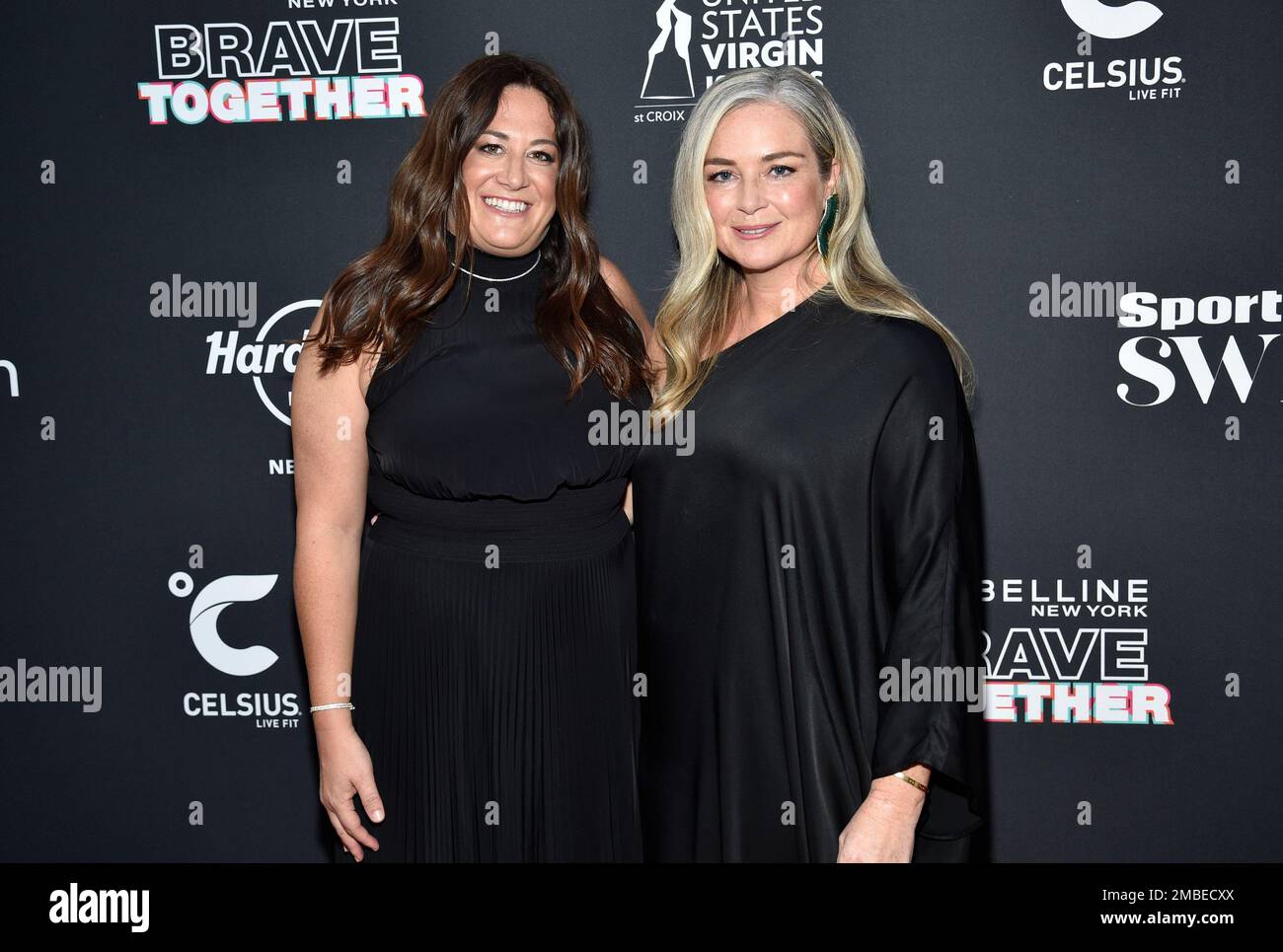 Sports Illustrated general manager Hillary Drezner, left, and SI ...