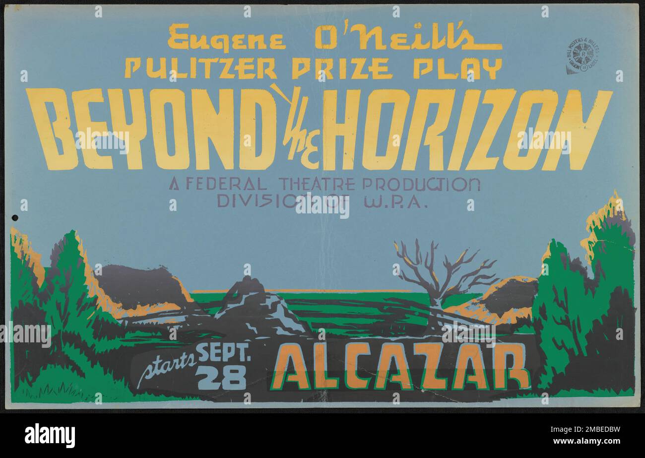 Beyond the Horizon, San Francisco, 1937. 'Eugene O'Neill's Pulitzer ...