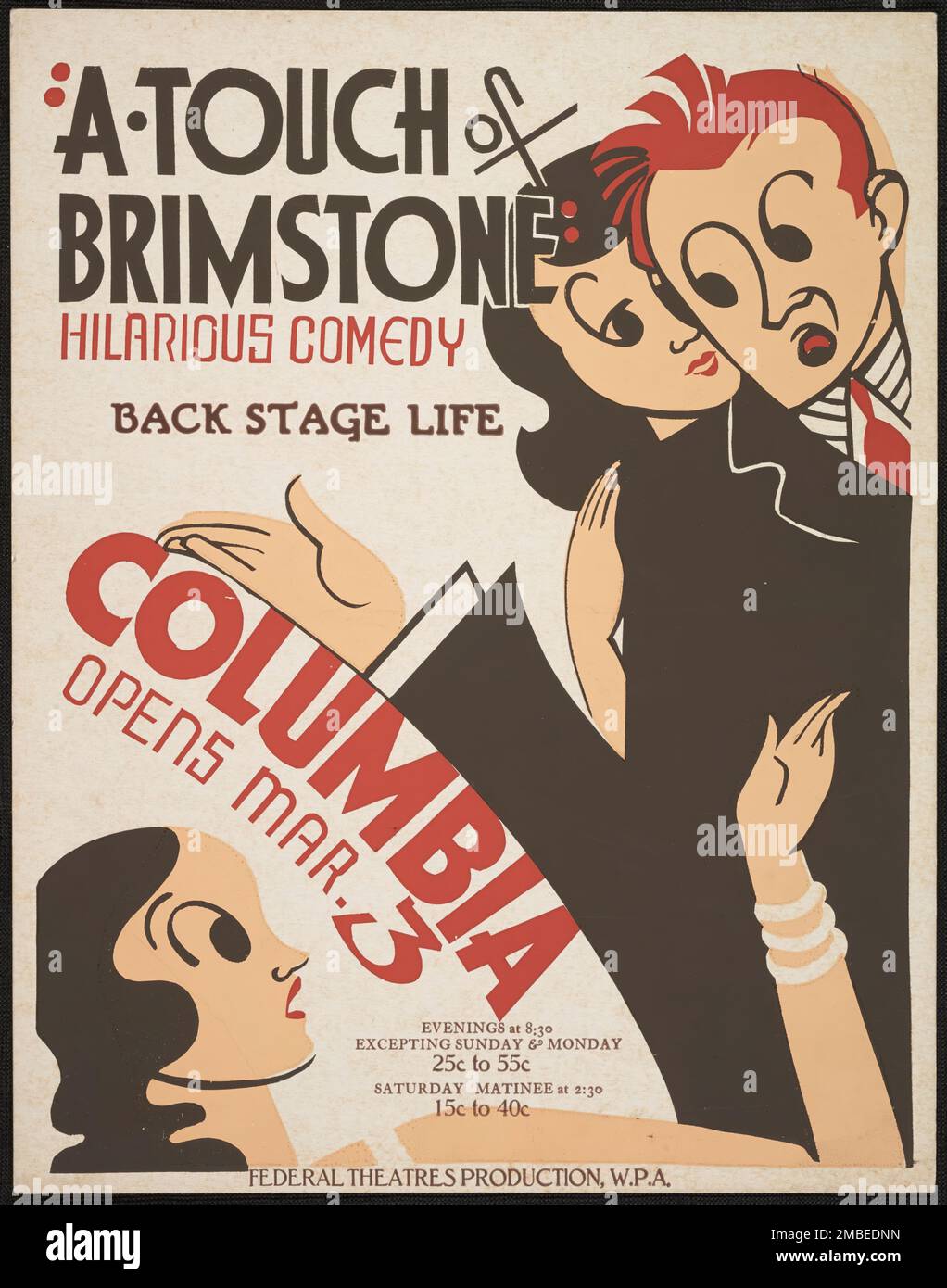 Back stage 1930s hi-res stock photography and images - Alamy