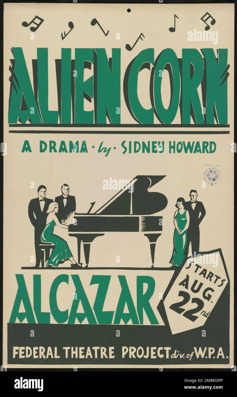 Alien Corn, San Francisco, 1938. Alien Corn, [193-]. '"Alien Corn" - A ...