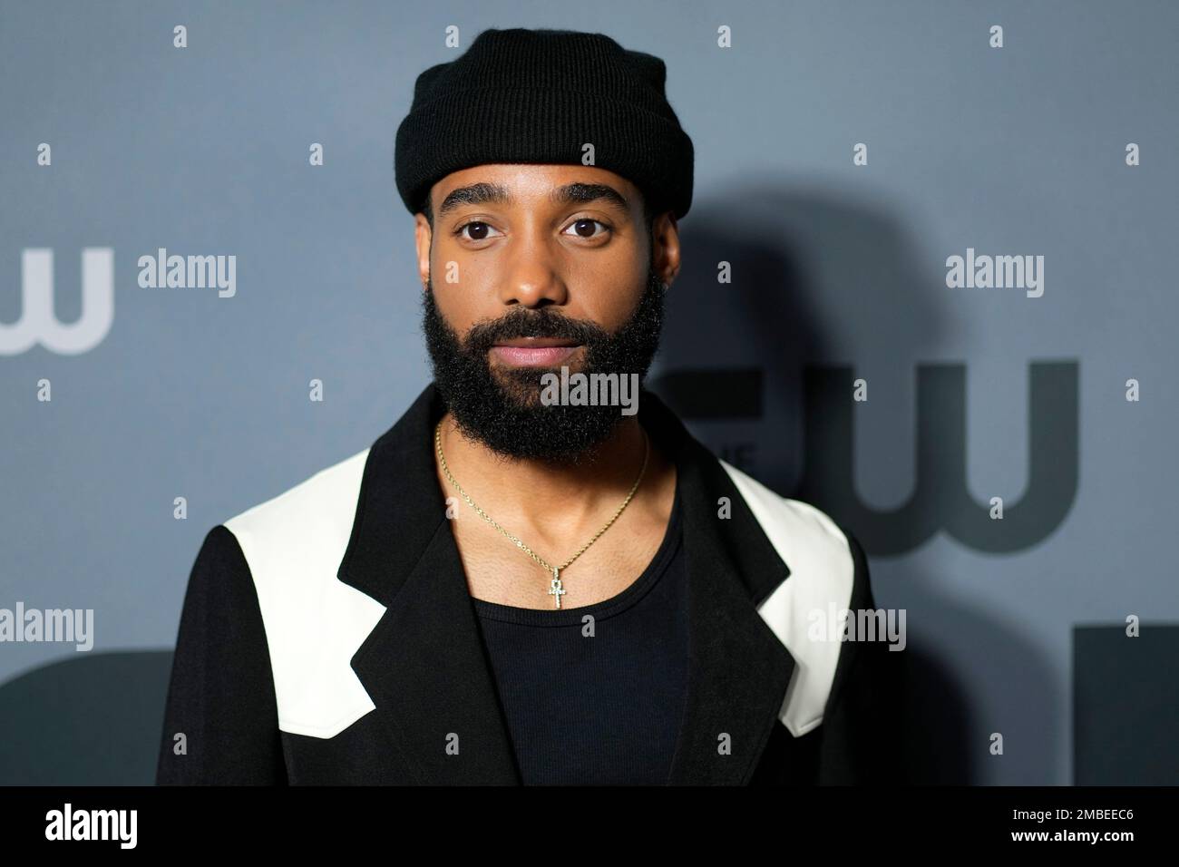 Philemon Chambers attends The CW Network 2022 Upfront at New York City ...