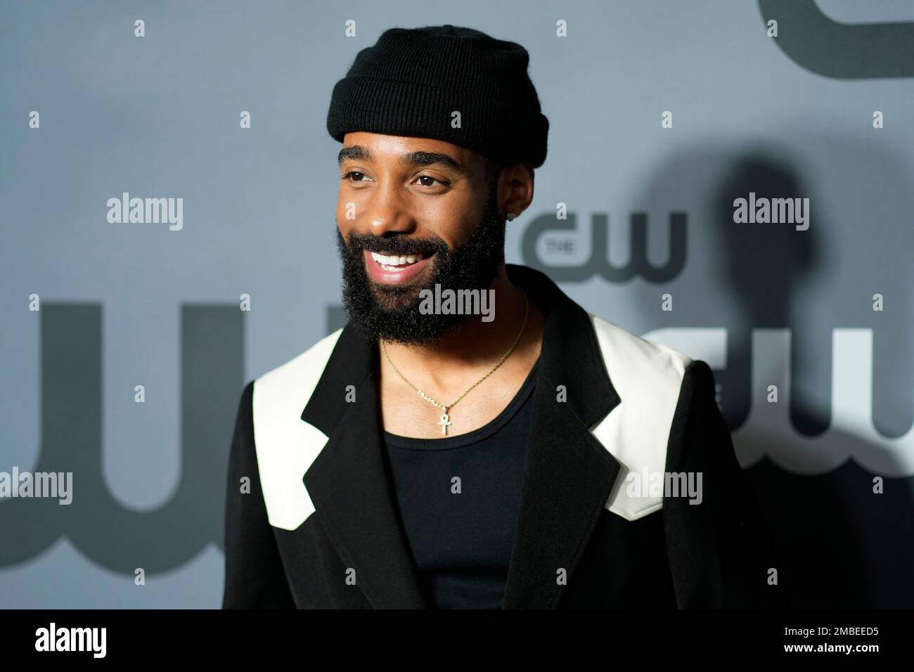 Philemon Chambers attends The CW Network 2022 Upfront at New York City ...