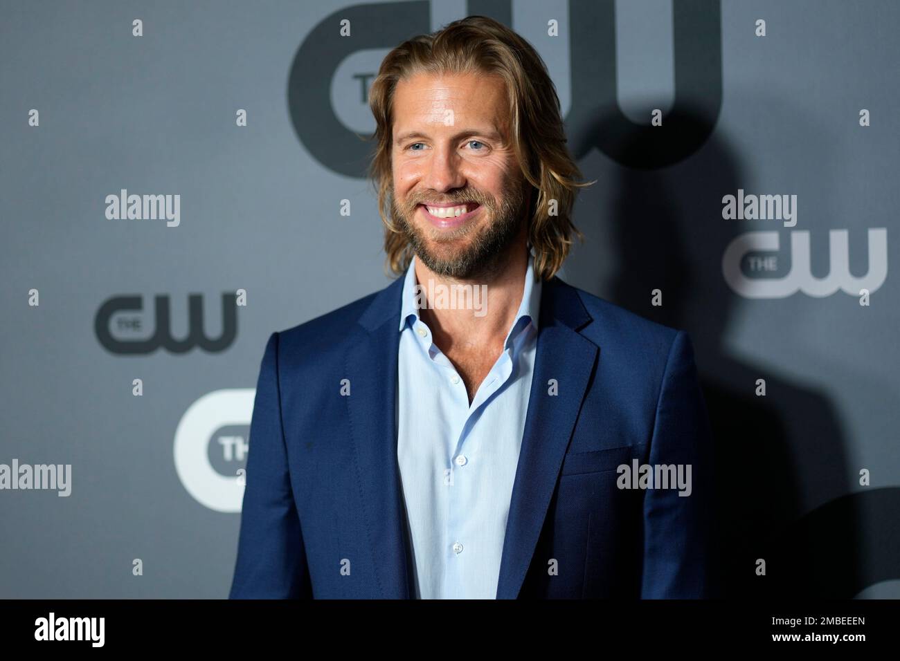 Matt Barr attends The CW Network 2022 Upfront at New York City Center ...