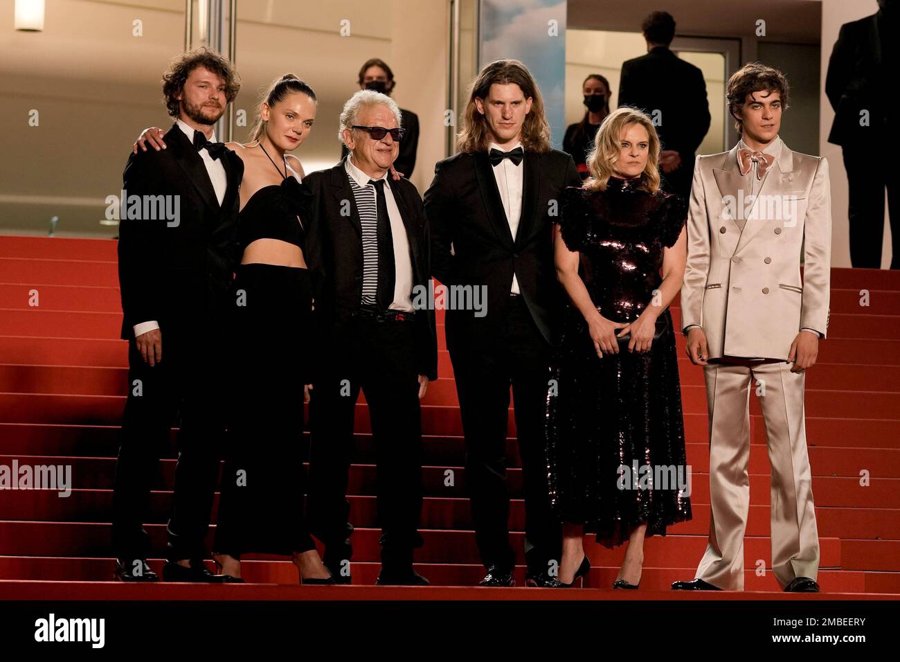 Mateusz Kosciukiewicz, from left, Sandra Drzymalska, Jeremy Thomas ...