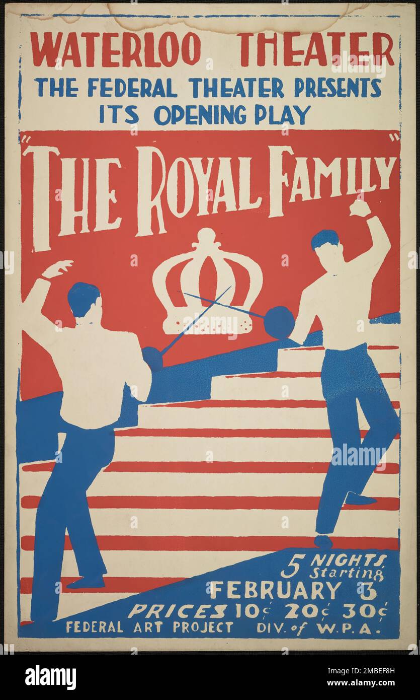 The Royal Family, Waterloo, IA, 1935. 'Waterloo Theater - The Federal ...