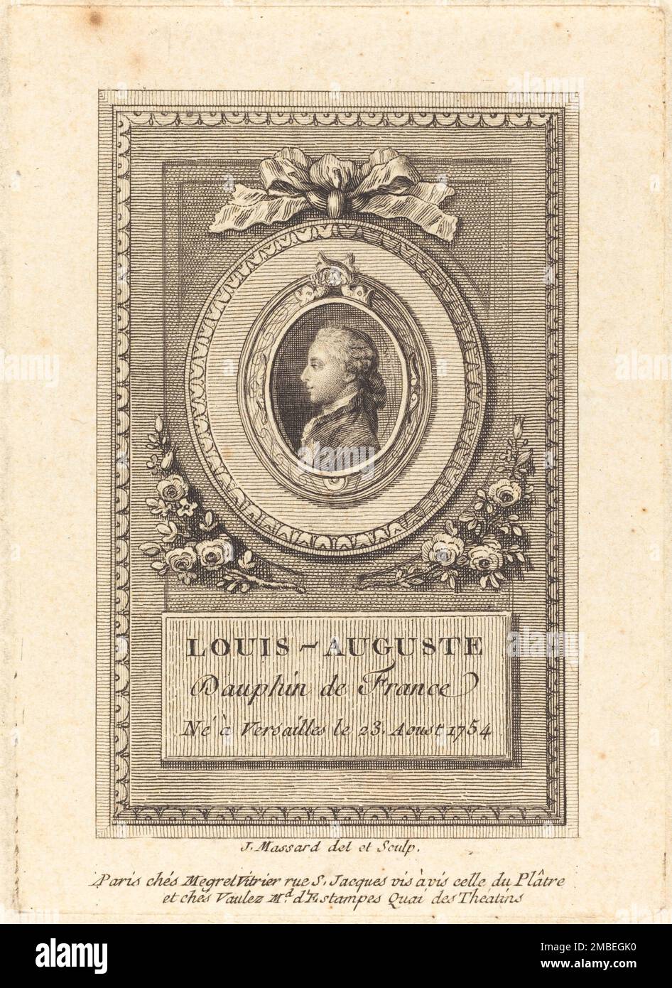 Louis auguste dauphin of france hi-res stock photography and images - Alamy