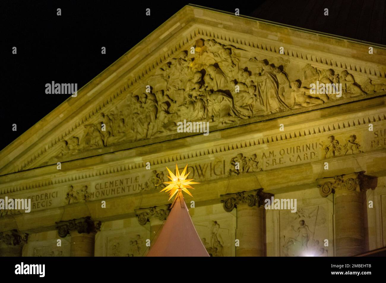 Christmas market, Humboldt Forum, Berlin, Federal Republic of Germany ...