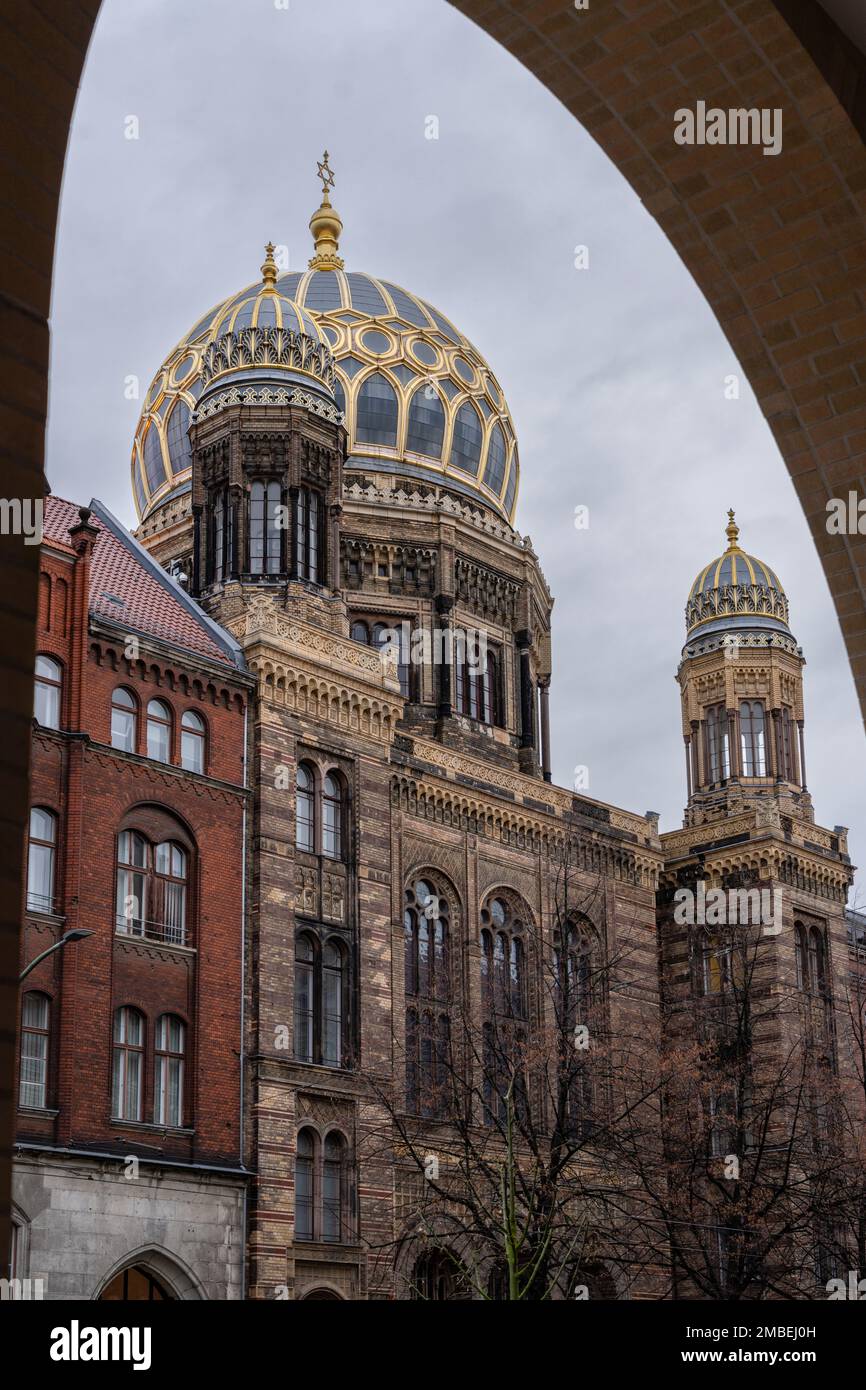 Neue Synagoge , Oranienburger Straβe , Berlin, Federal Republic of ...