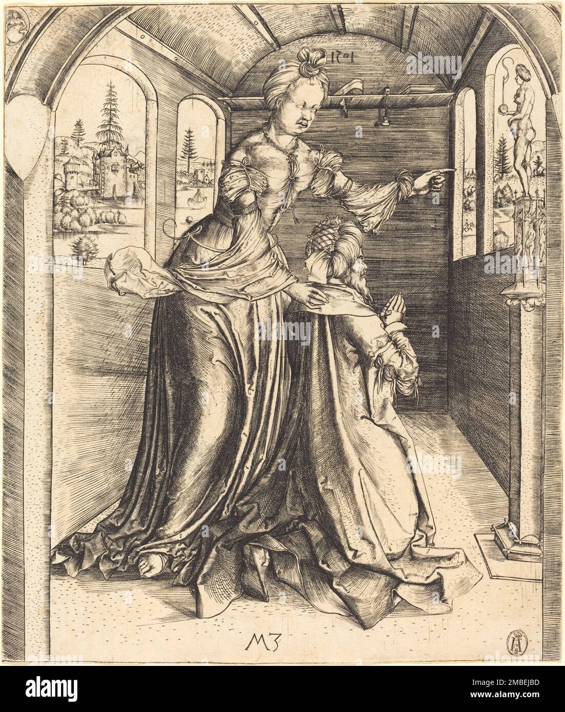 Israelites worship bible art hi-res stock photography and images - Alamy