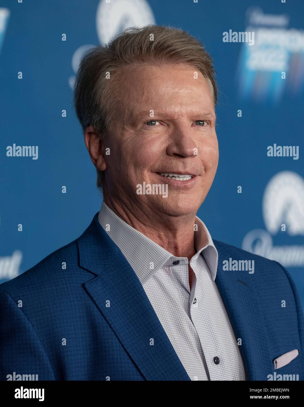 Phil Simms the Paramount 2022 Upfront party at 666 Madison Avenue on ...