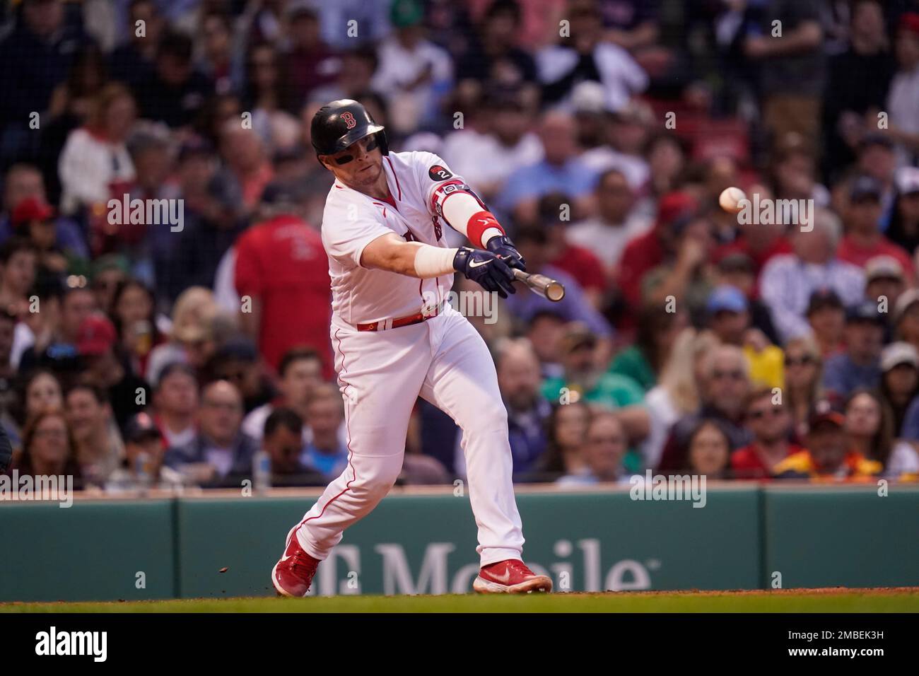 Boston Red Sox's Christian Vazquez during a baseball game at Fenway ...